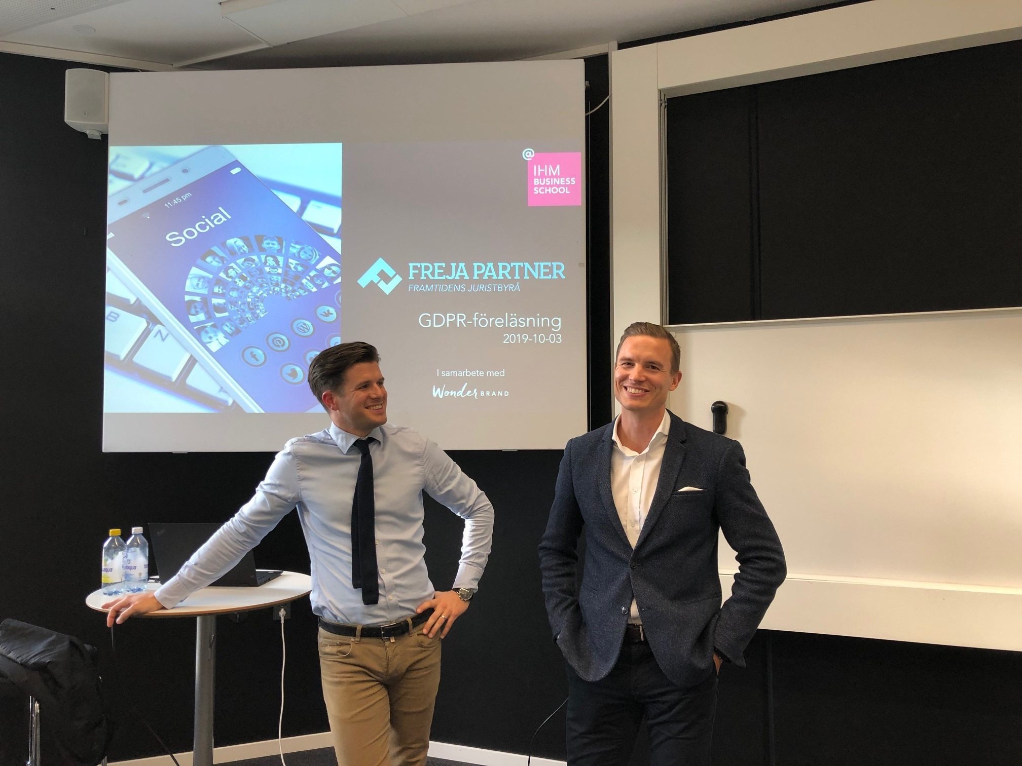 Föreläsning på IHM Business School – Freja Partner
